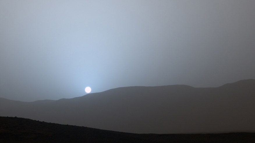 NASA's Curiosity rover captures stunning Mars sunset | Fox News NASA's Curiosity rover captures stunning Mars sunset | Fox News