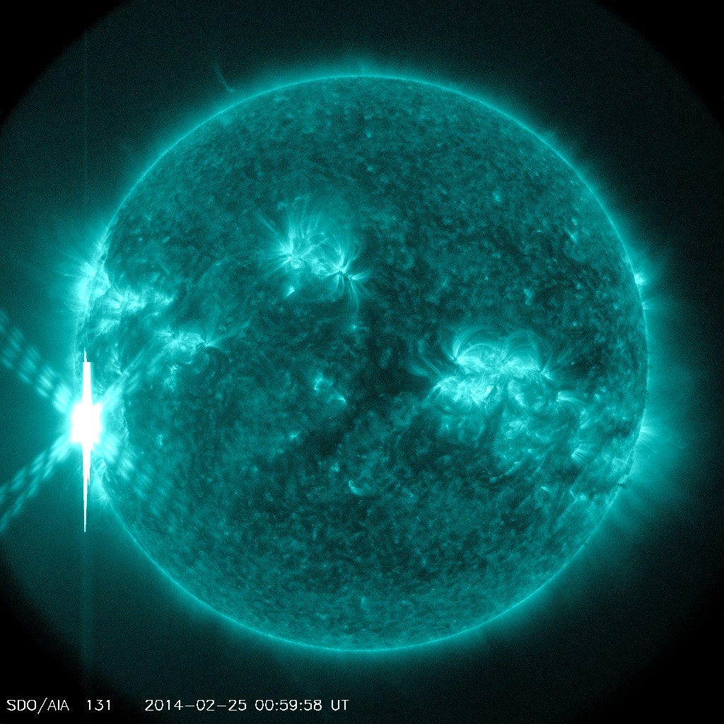 Sun Unleashes Monster Solar Flare Biggest Of 2014 Fox News