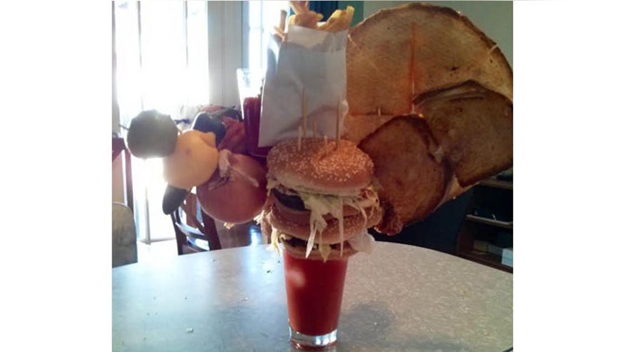 Los Angeles man creates most epic Bloody Mary ever | Fox News Los Angeles man creates most epic Bloody Mary ever | Fox News