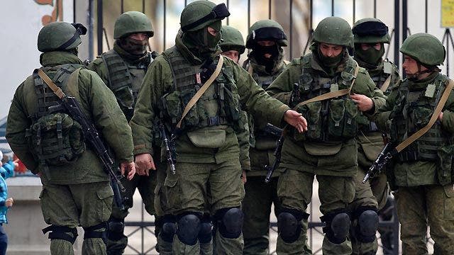 Russian Troops Said To Be Hiding Positions Creating Supply Lines Near