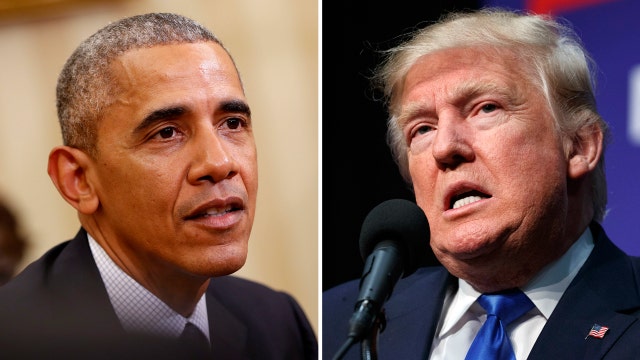 Trump vs. Obama: media double standard? | Fox News Video