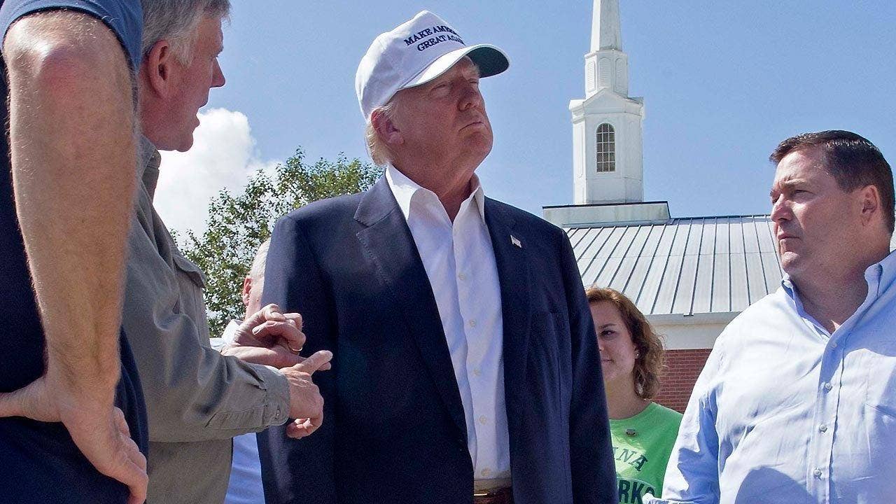 Trump tours La. flood damage, draws cheers as he says region will ...