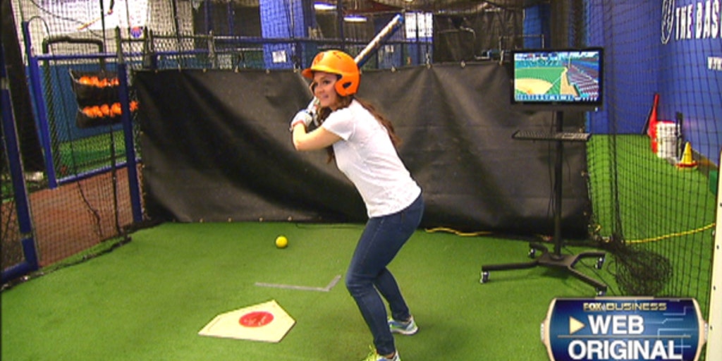 Baseball players improving their swing with new batting simulator | Fox ...