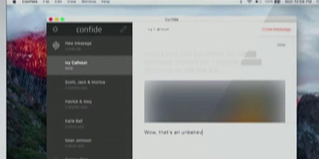 Confide launches self-destructing messaging app for desktops | Fox ...