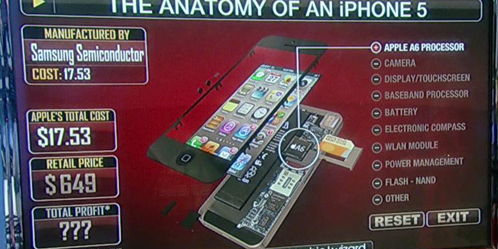 The Anatomy of an iPhone 5 | Fox Business Video
