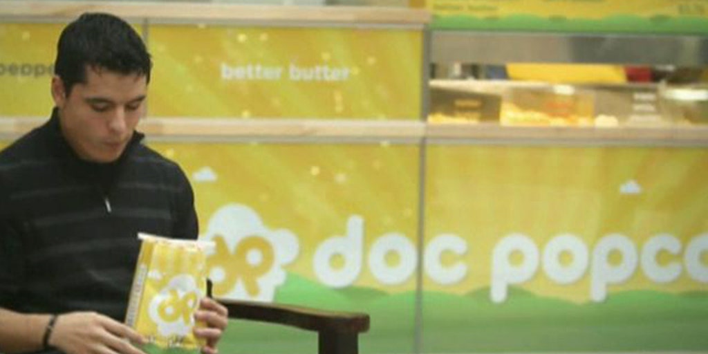 Popcorn Shop Sees Big Success in Short Time | Fox Business Video