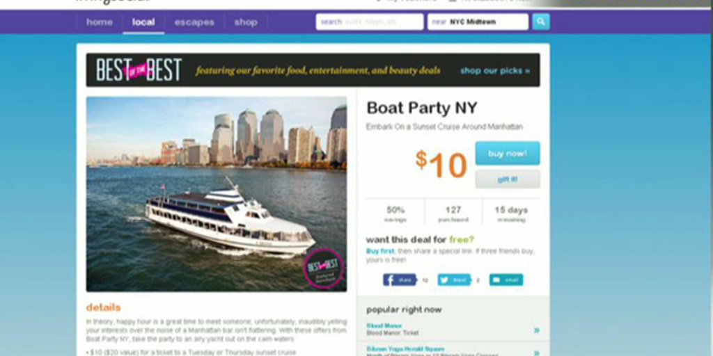 The revamp of LivingSocial’s website | Fox Business Video