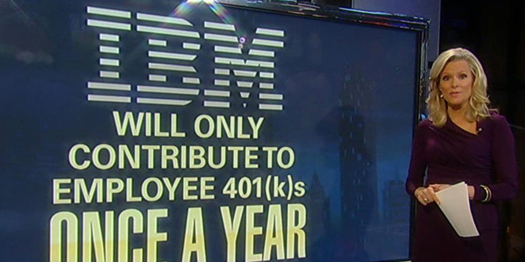 IBM Overhauls 401(K) Plan | Fox Business Video