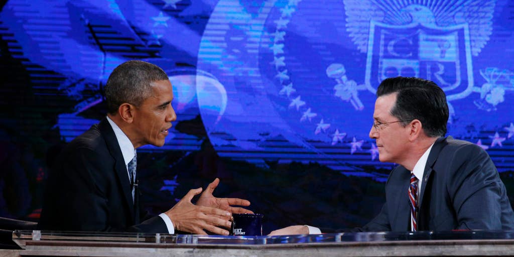 Obama and Colbert face off | Fox Business Video