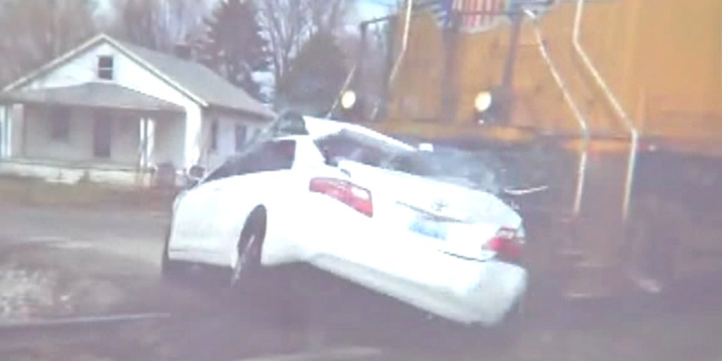 Deadly train collision caught on tape | Fox News Video