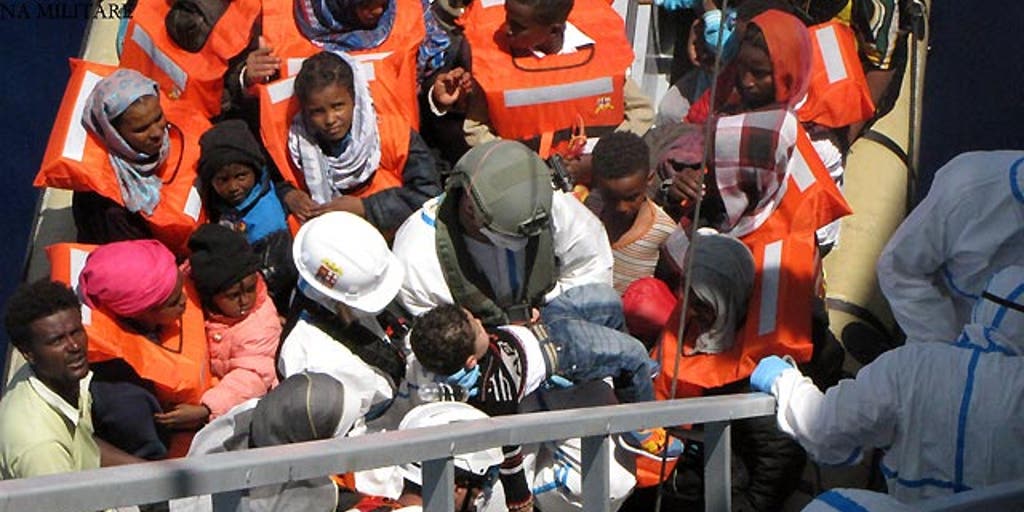 Nearly 7,000 immigrants saved off the coast of Libya | Fox News Video