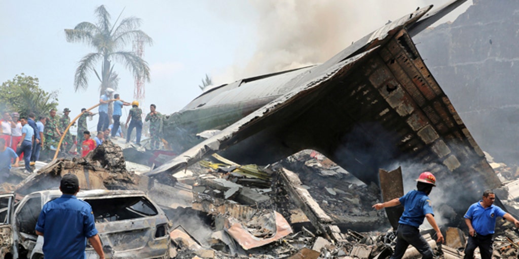 Dozens dead after jet crash in Indonesia | Fox News Video