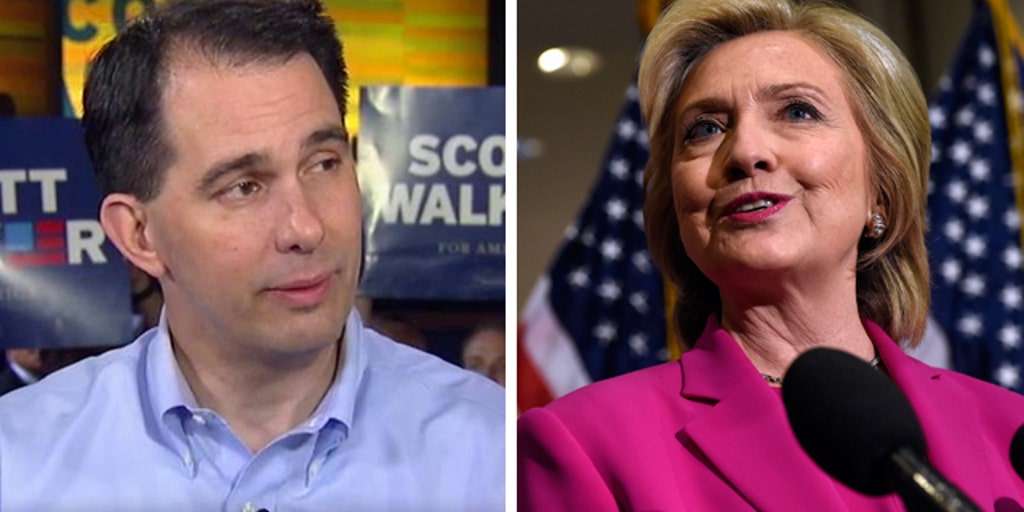 Walker: Clinton embodies the problems of Washington | Fox News Video