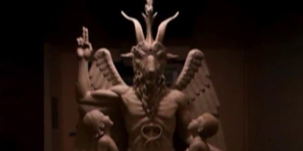Nine foot tall statue of Satan unveiled in Detroit | Fox News Video