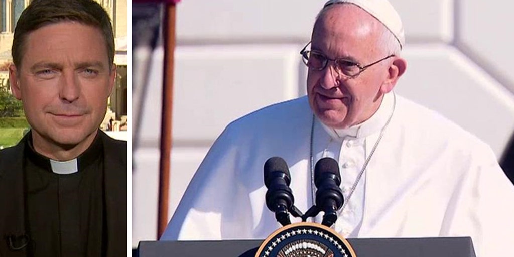 Father Morris breaks down pope's first public remarks in US | Fox News ...