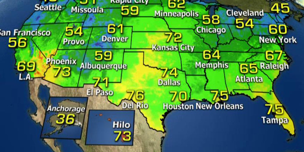 National forecast for Wednesday, September 23 | Fox News Video