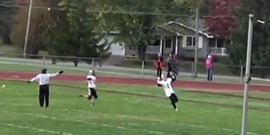 Raised finger to thank God for touchdown gets flagged | Fox News Video