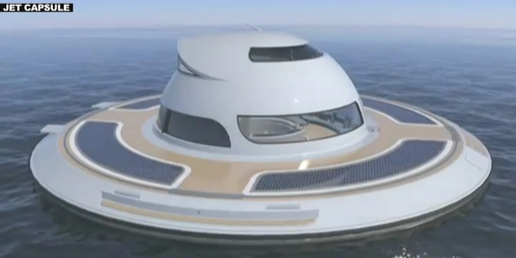 UFO sighting? Futuristic floatingvilla making waves | Fox News Video