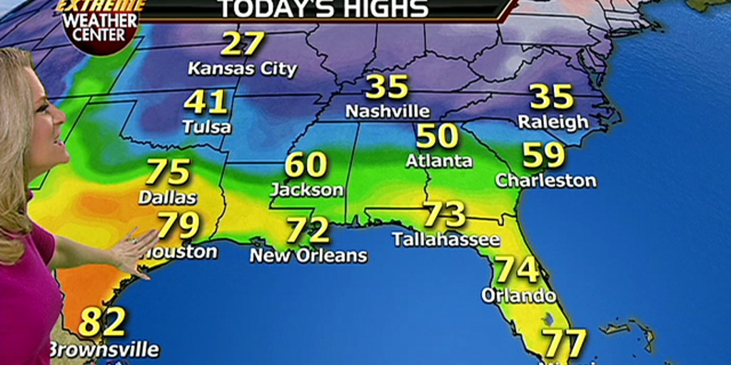 Fox Southeastern Weather Forecast: 1/24 | Fox News Video