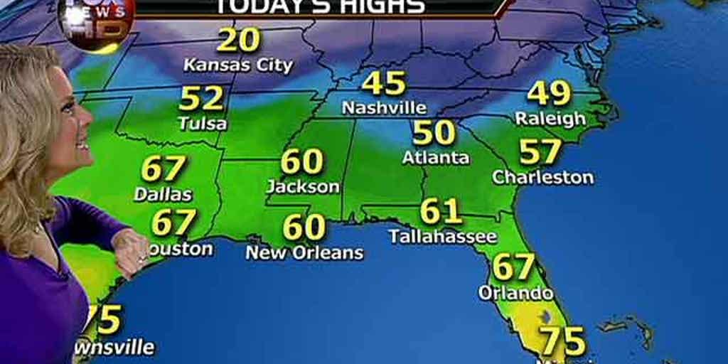 Fox Southeastern Weather Forecast: 1/31 | Fox News Video