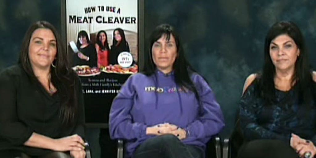 Mob wives demonstrate how to use a meat cleaver | Fox News Video