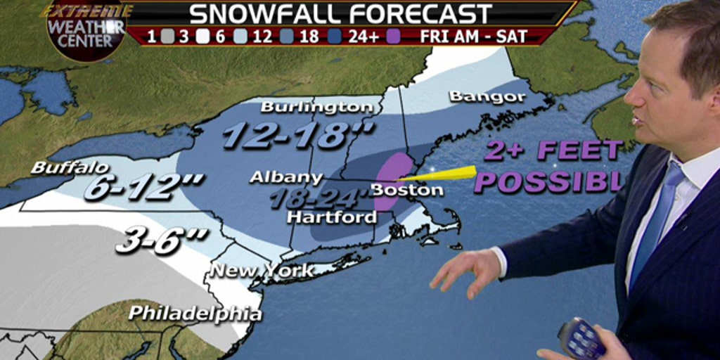 Blizzard watches in Northeast as winter storm strengthens | Fox News Video