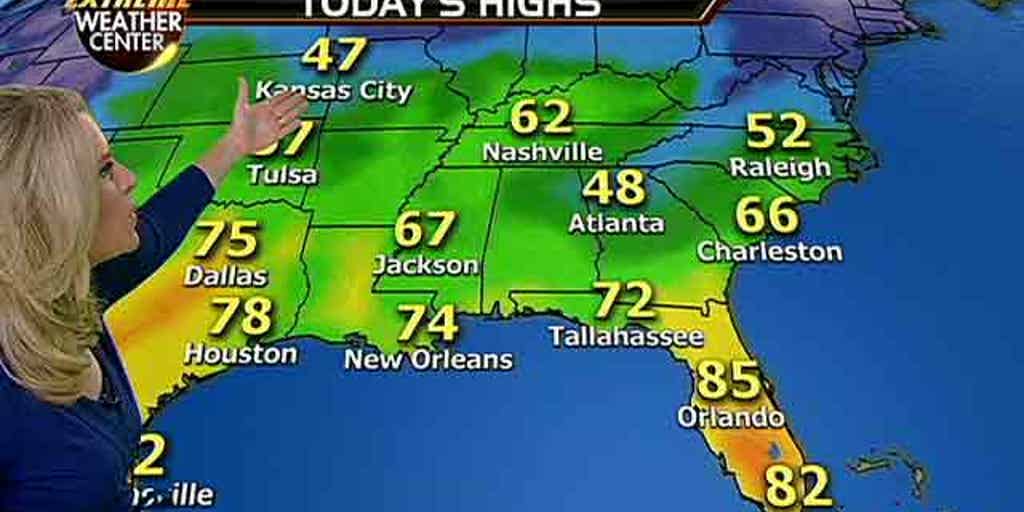 Fox Southeastern Weather Forecast: 1/8 | Fox News Video