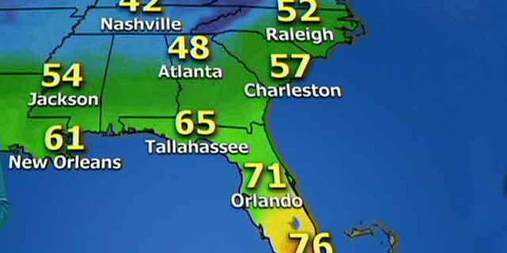 Fox Southeastern Weather Forecast: 3/25 | Fox News Video