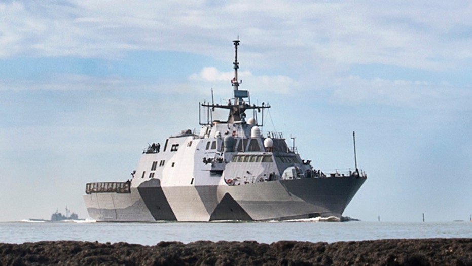 Amid increased rhetoric from North Korea, combat ship USS Freedom ...