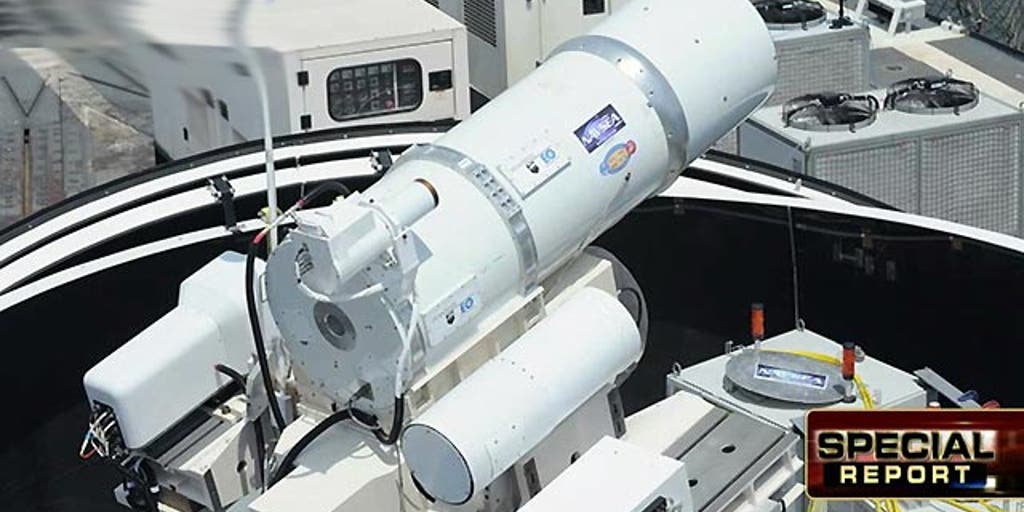US Navy preparing to test new weaponized laser | Fox News Video