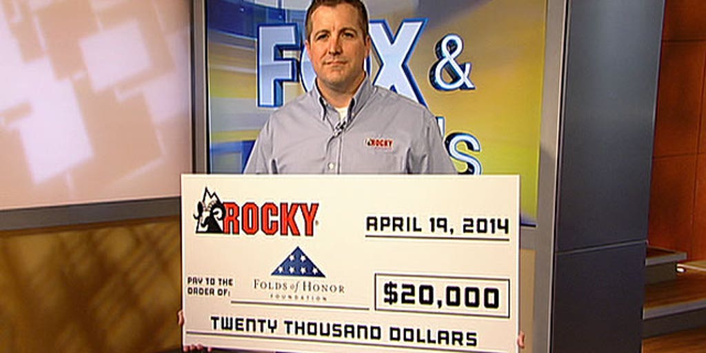 Rocky Sports and Folds of Honor team up | Fox News Video