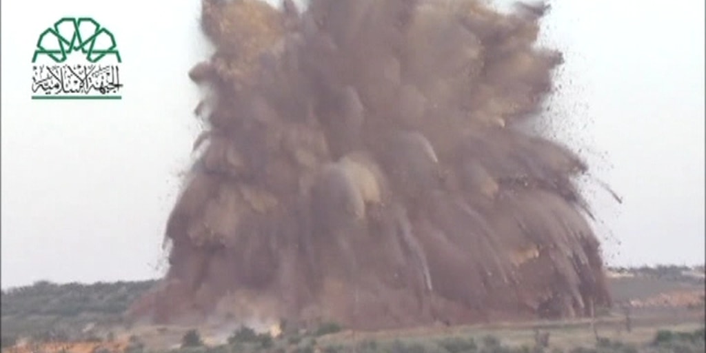 Video shows explosion as bomb obliterates military base | Fox News Video