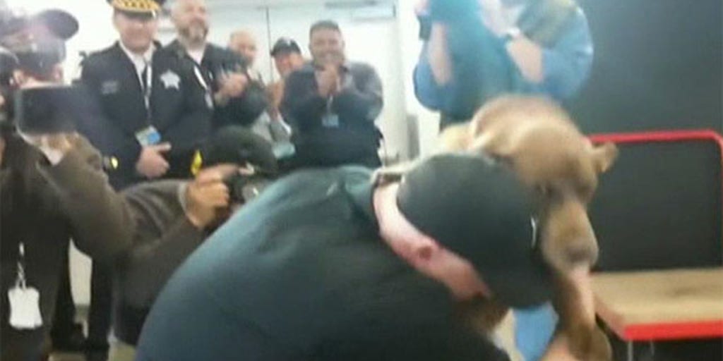 Fox Flash: Veteran reunited with service dog | Fox News Video