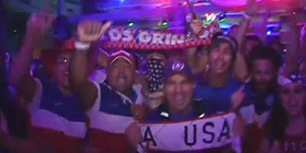 Thousands of USA fans party in Brazil | Fox News Video