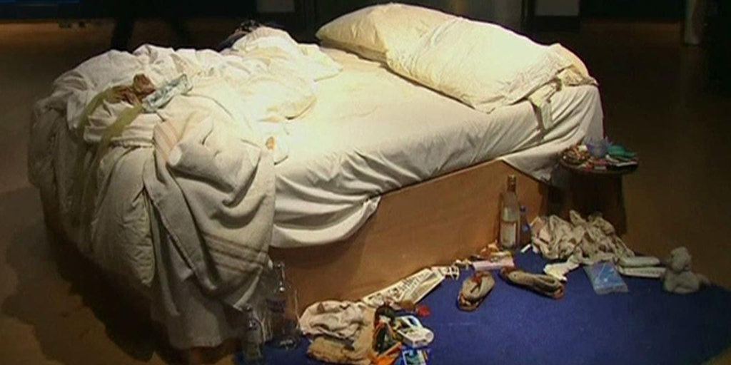 Artist's dirty bedroom display sells for over $4M | Fox News Video