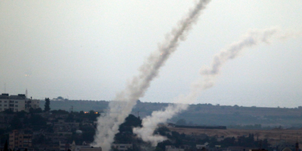 Officials: Israel intercepted over 100 rockets from Gaza | Fox News Video