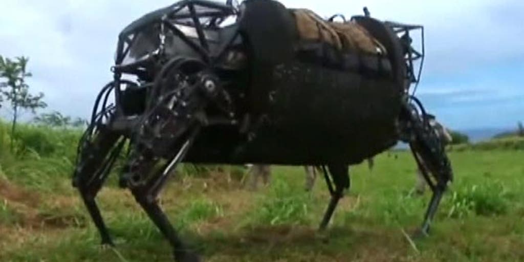 Robotic mule helps lighten the load for US troops | Fox News Video