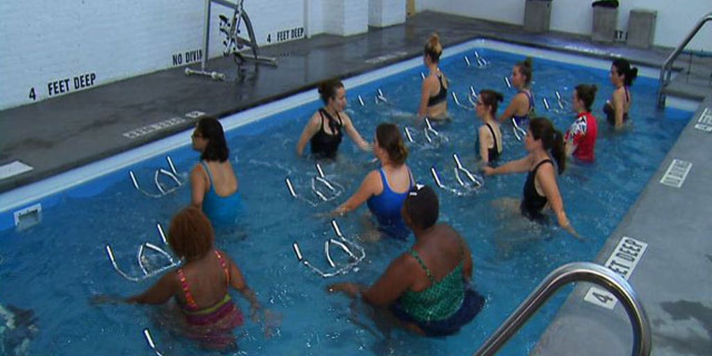 Underwater spin class | Fox News Video