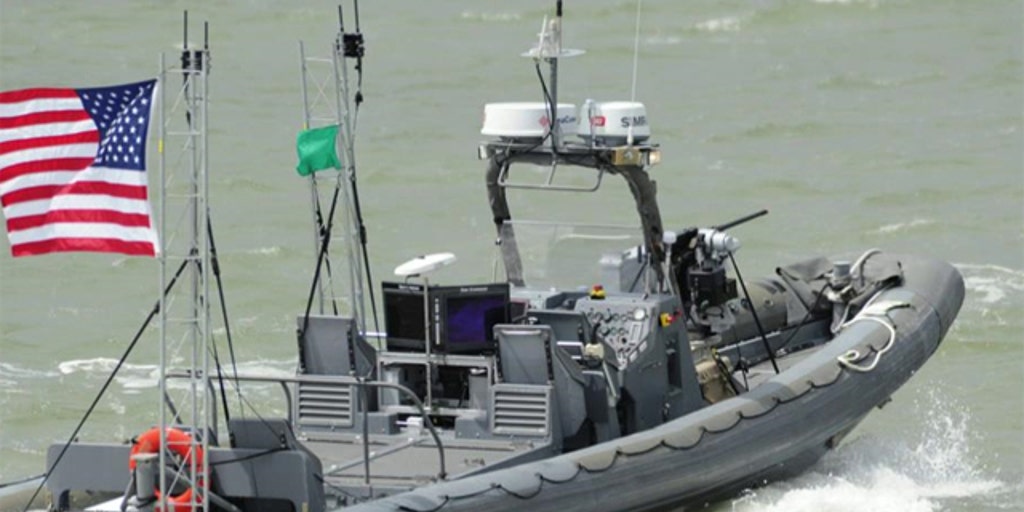 Future of naval warfare? Navy debuts swarm of unmanned craft | Fox News ...