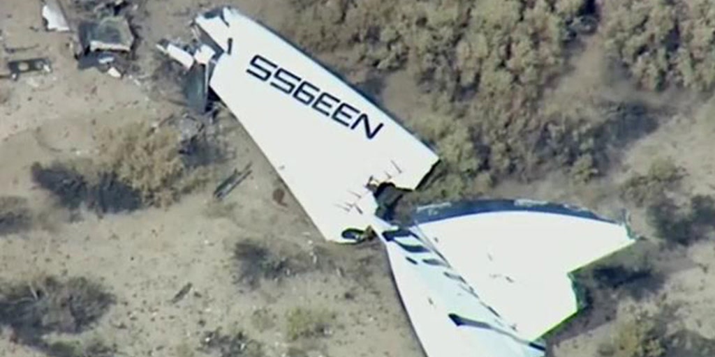 Virgin Galactic's SpaceShipTwo crashes in Mojave | Fox News Video