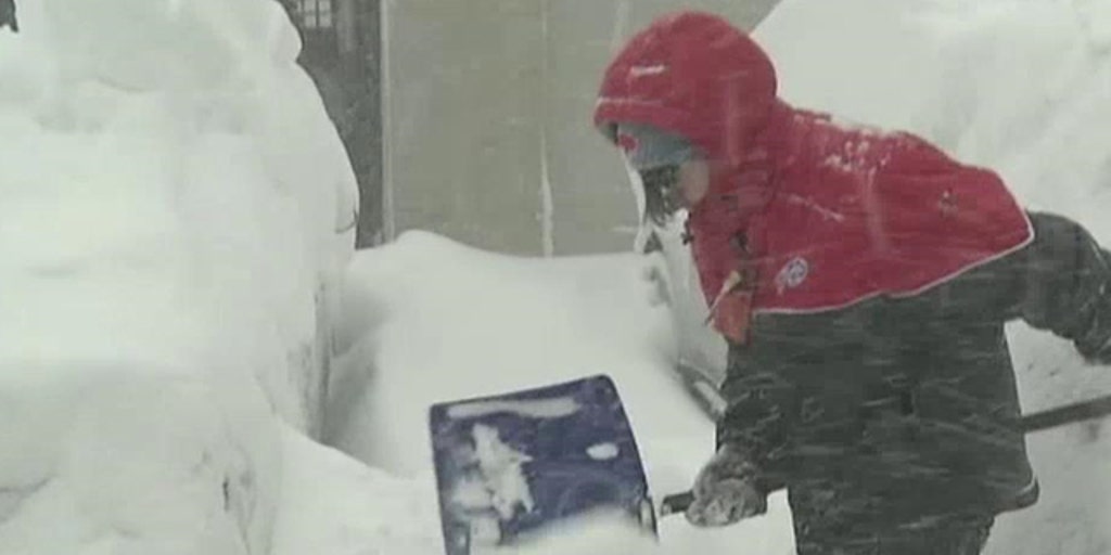 Record Breaking Snowfall Buries Parts Of Northern Us Fox News Video