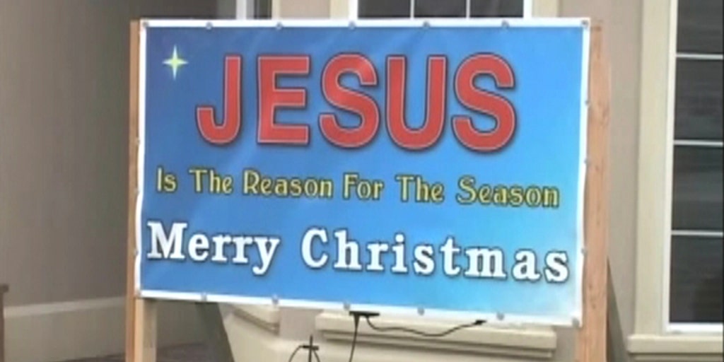 'Jesus' sign causes controversy | Fox News Video