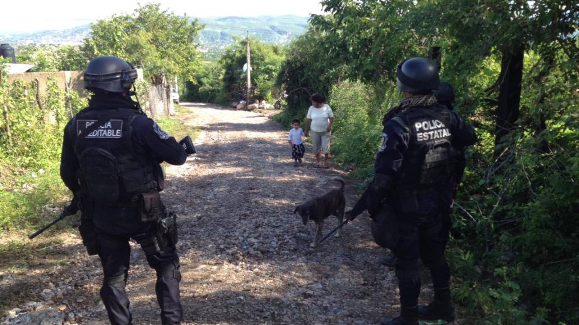 Clandestine grave found outside Mexican town were violence surge killed ... Clandestine grave found outside Mexican town were violence surge killed ...