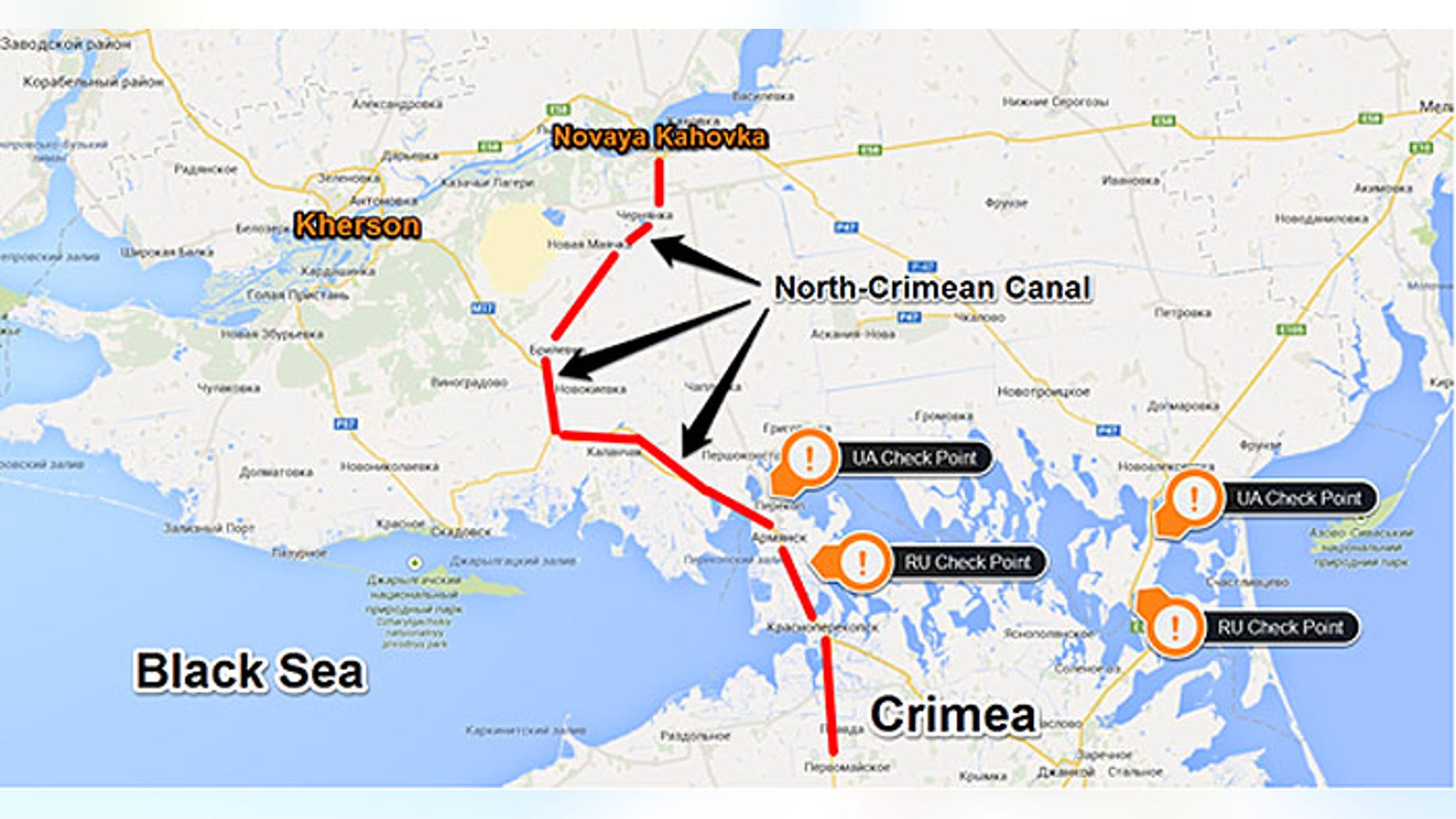 Vote to join Russia could leave Crimea without water, electricity | Fox ... Vote to join Russia could leave Crimea without water, electricity | Fox ...