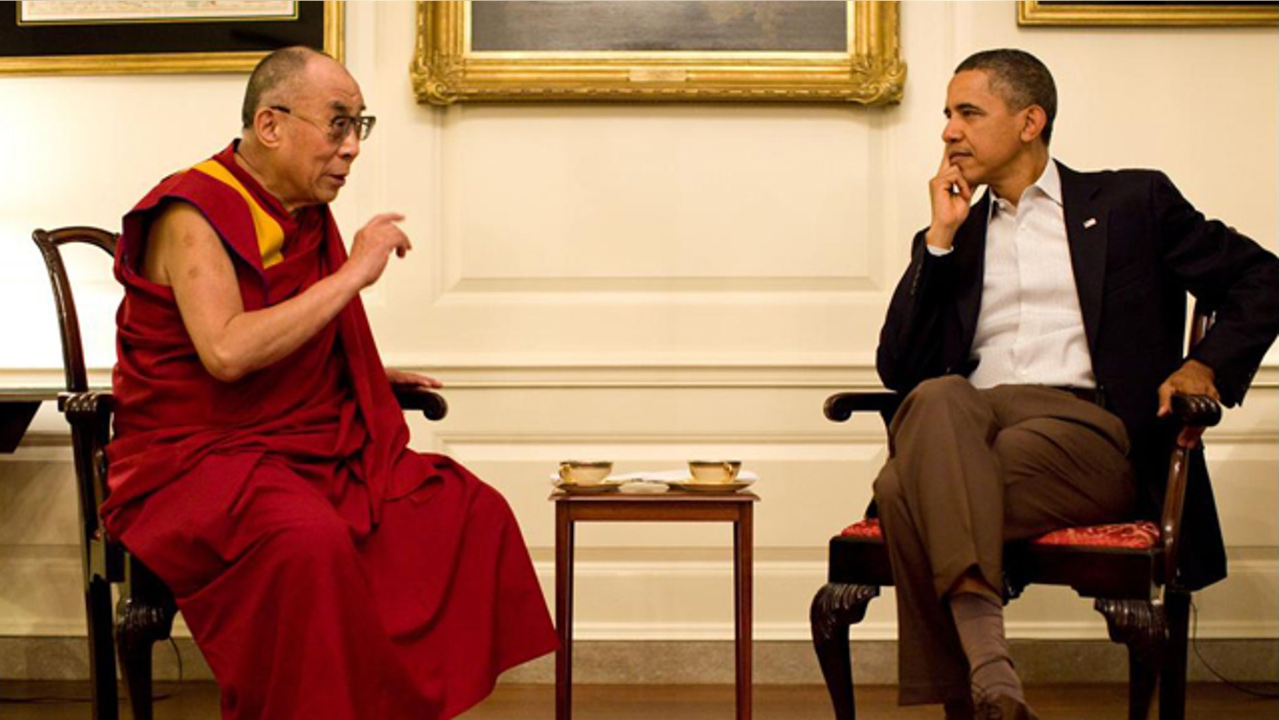President Obama Meets With the Dalai Lama at the White House as China ... President Obama Meets With the Dalai Lama at the White House as China ...