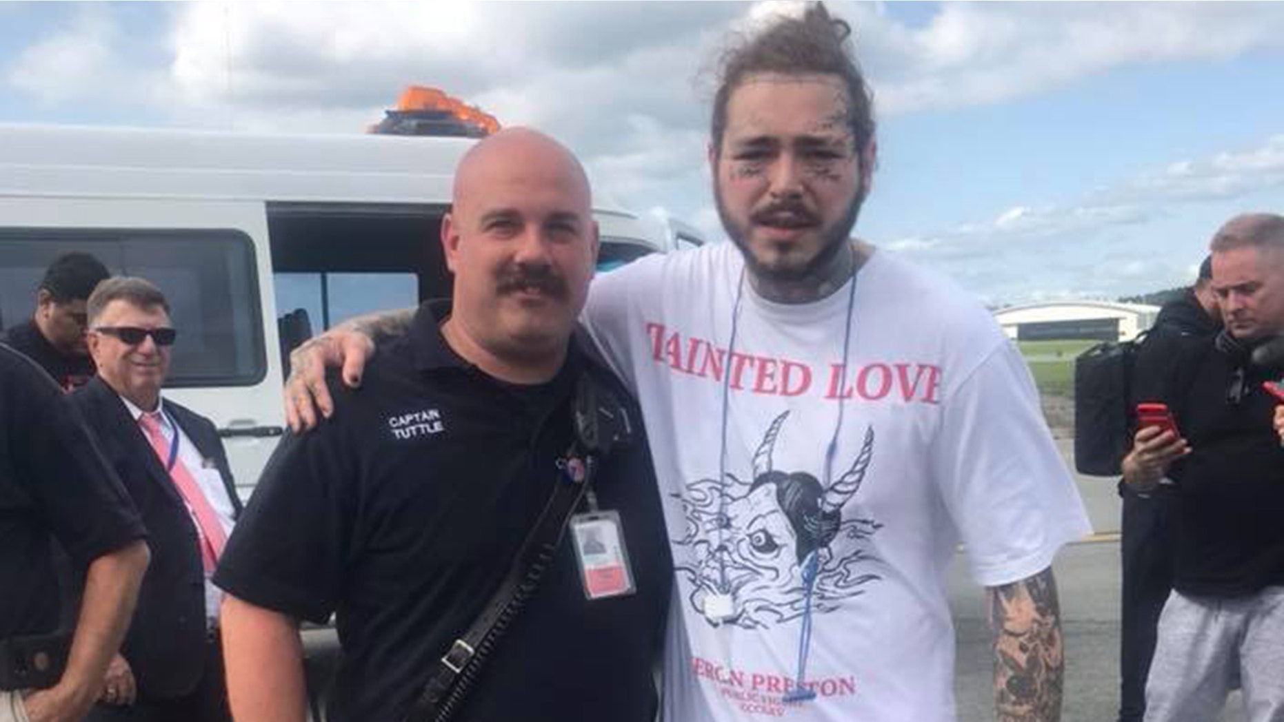 Photos Of Plane Carrying Post Malone Reveal Severe Damage After Photos Of Plane Carrying Post Malone Reveal Severe Damage After