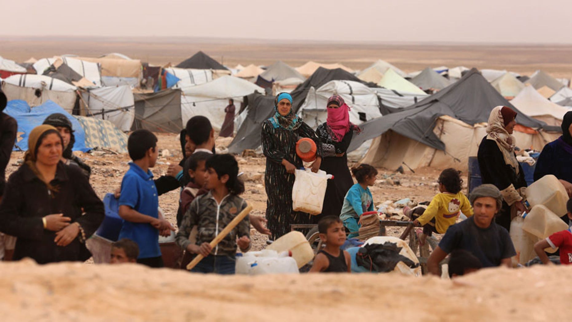 Fighting In Aleppo Leads To Refugee Record At Jordan Border Fox News