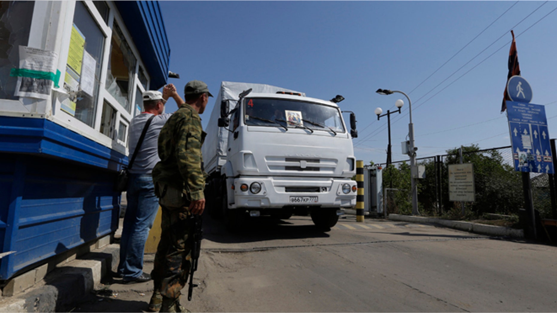 Russian Aid Convoy Is A Direct Invasion Ukraine Claims Fox News