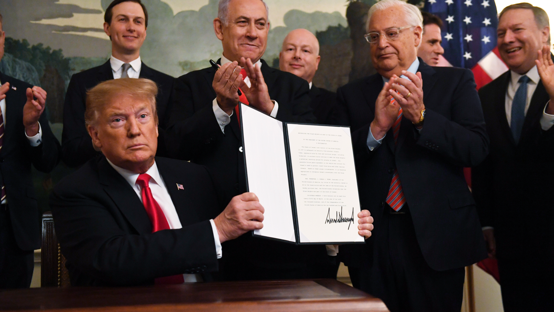 Trump formally recognizes Israeli control of Golan Heights | Fox News Trump formally recognizes Israeli control of Golan Heights | Fox News