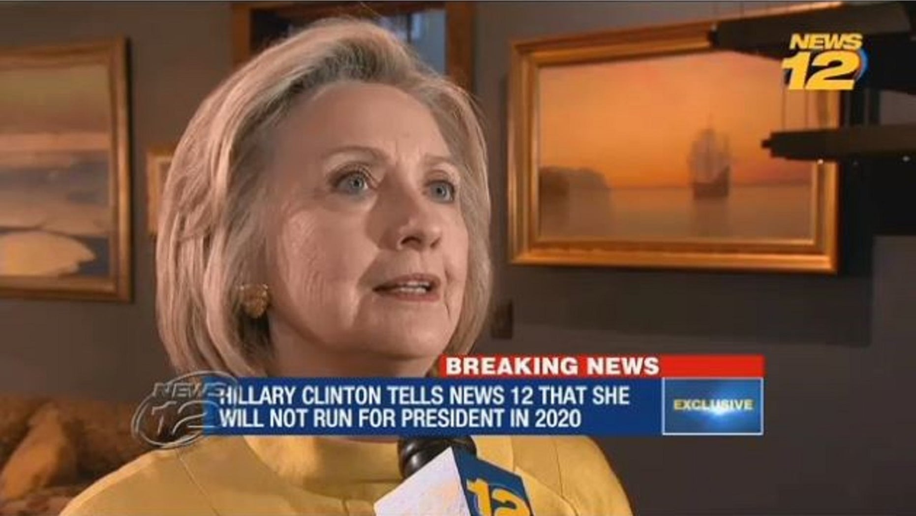 Hillary Clinton says she's not running for president in 2020 | Fox News Hillary Clinton says she's not running for president in 2020 | Fox News
